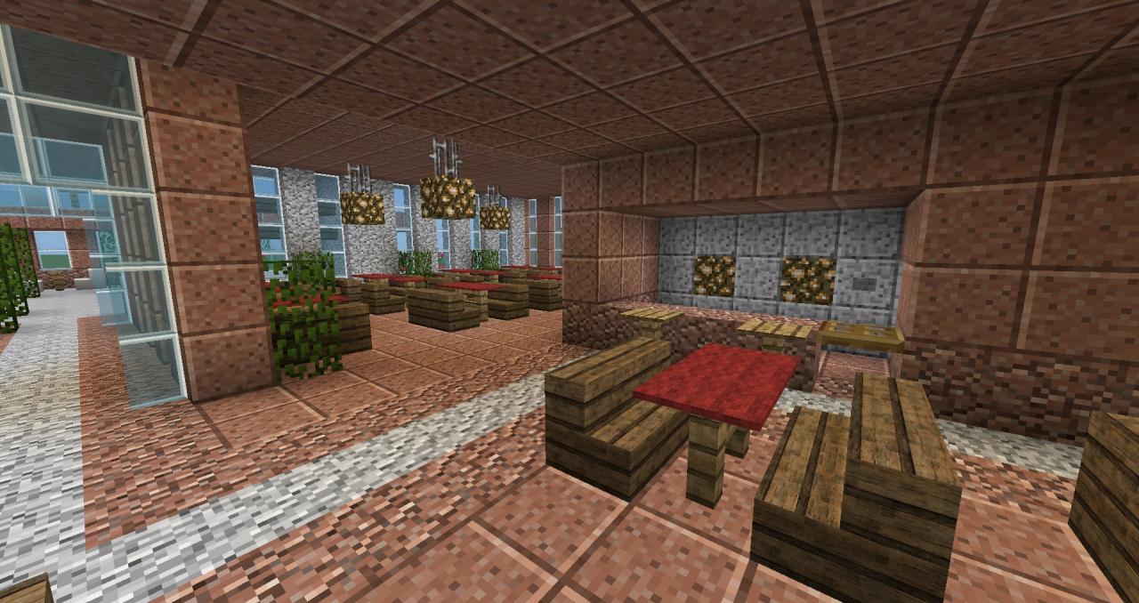 A Hotel in Minecraft - with Spa Minecraft Map