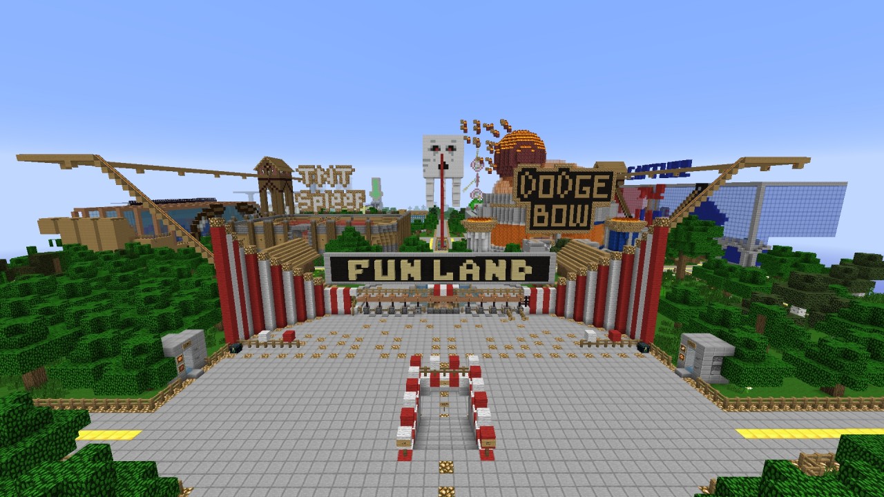 Funland : Play Now On MCMCraft! [play.mcmcraft.com] Minecraft Map