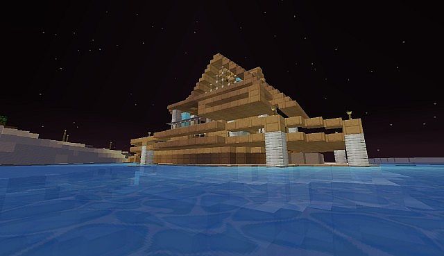 Beach House Minecraft Map
