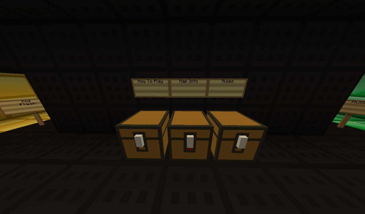 Super Hero Battle Mania. Minecraft Map