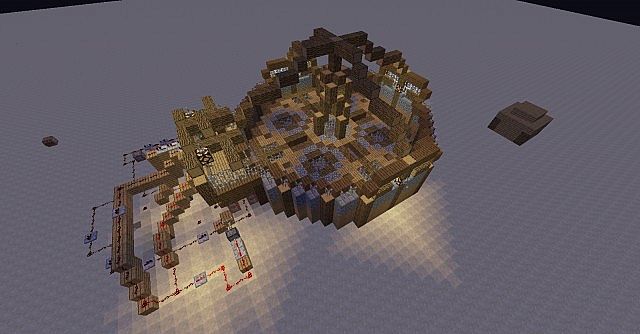 Sumo minigame Minecraft Map