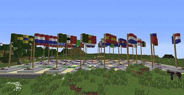Project-T: World Champion Flags Minecraft Map