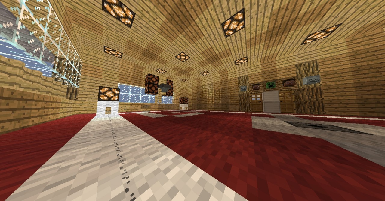 Basketball Field Map Minecraft Map