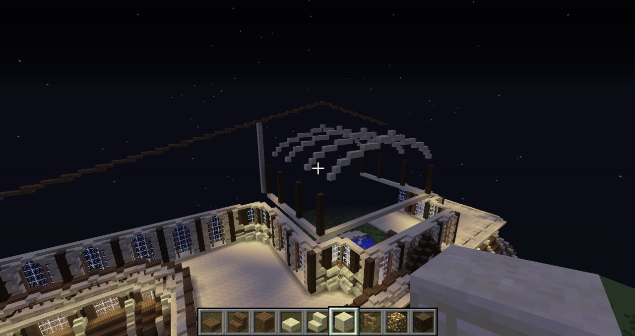 Giant building in progress Minecraft Map
