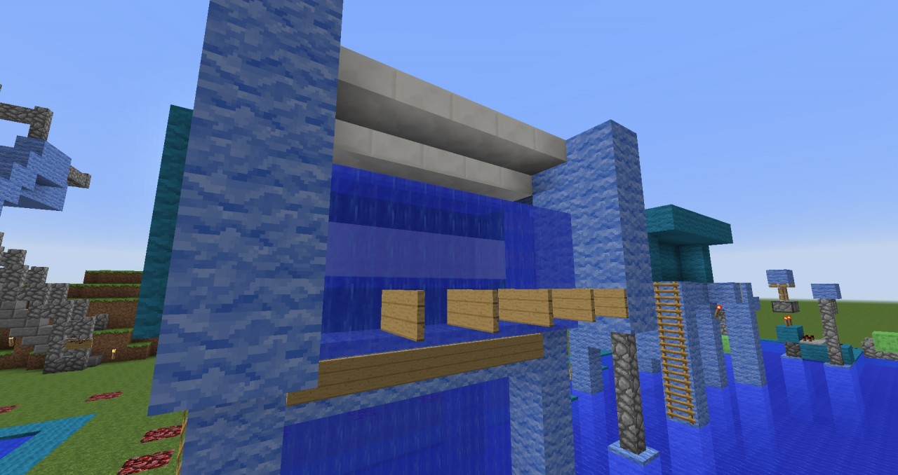 Wipeout! Minecraft Map