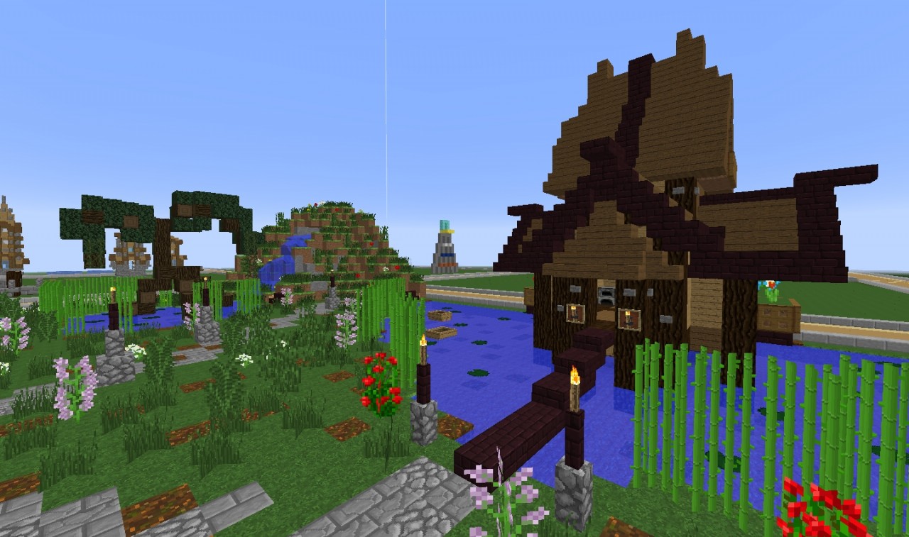 Oriental Swampland Minecraft Map