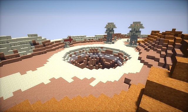 ~Mario Kart~ Dry Dry Desert ( 2.0 ) Playable! Minecraft Map