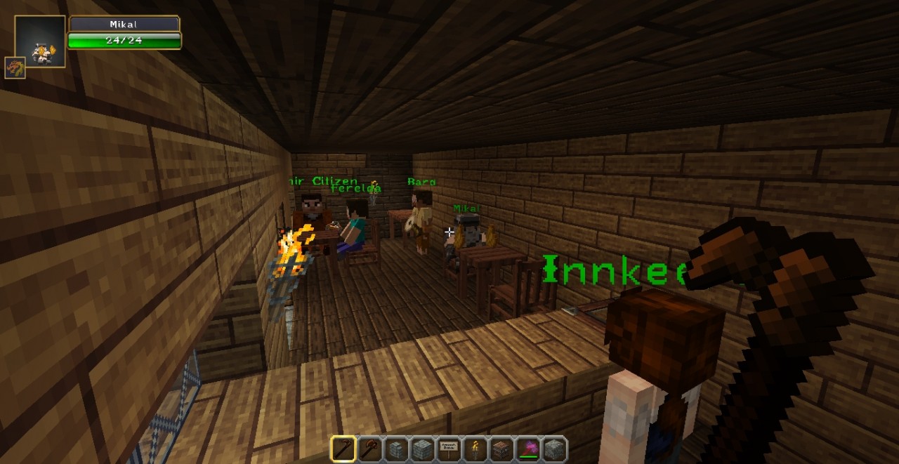 Arcanium- Open World RPG, Custom NPC, Bosses, Dungeons, Cities, Quests Minecraft Map