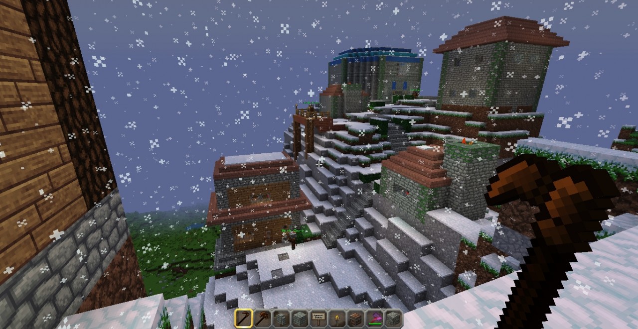 Arcanium- Open World RPG, Custom NPC, Bosses, Dungeons, Cities, Quests Minecraft Map