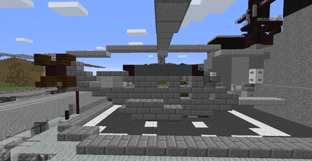 P1, a Patrol Vessel w/ heli Minecraft Map