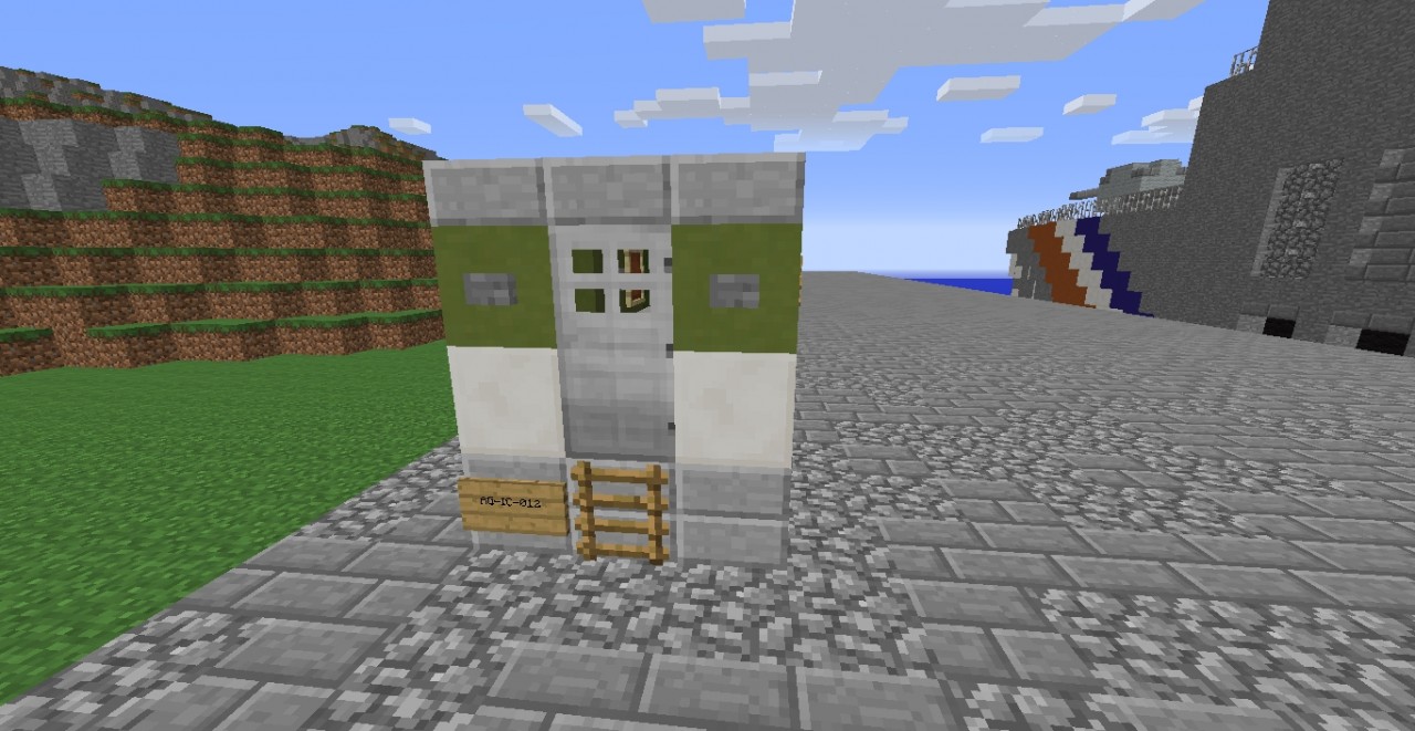 P1, a Patrol Vessel w/ heli Minecraft Map