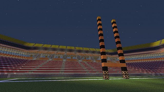 Gigantic rugby stadium Minecraft Map