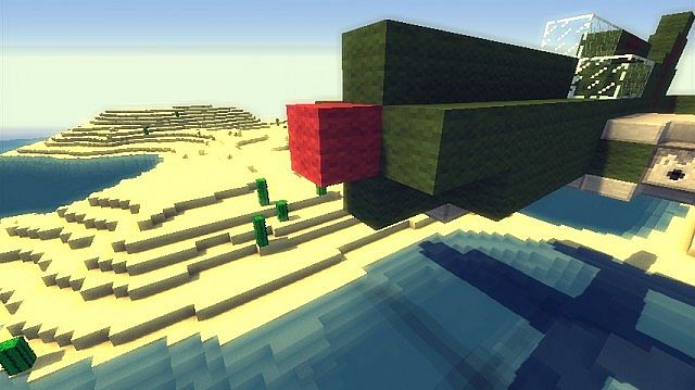 P-40 Warhawk Minecraft Map