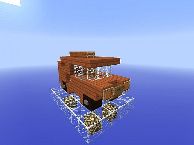 Orange Car Minecraft Map