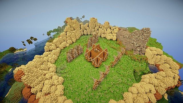 Medieval/Nordic Spawn Minecraft Map