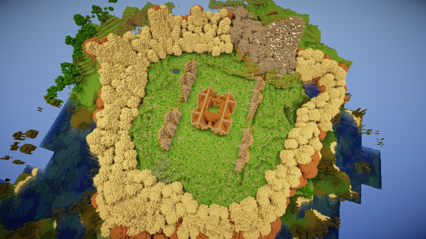 Medieval/Nordic Spawn Minecraft Map