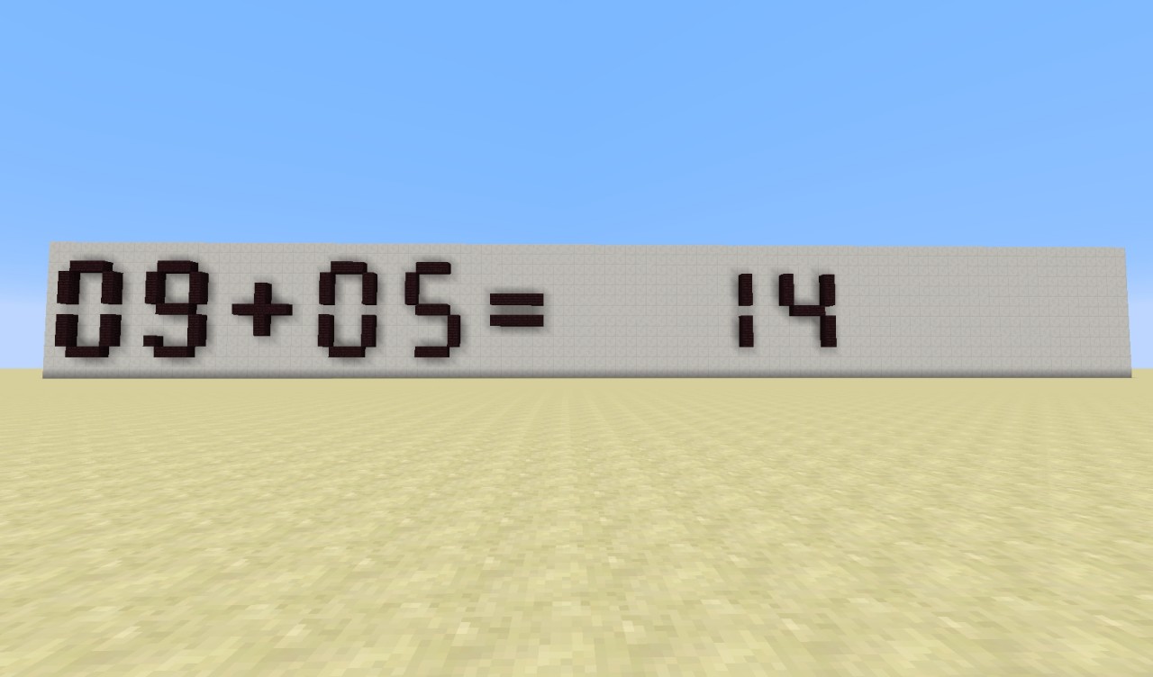 Minecraft Calculator (Calculates in Seconds) Minecraft Map