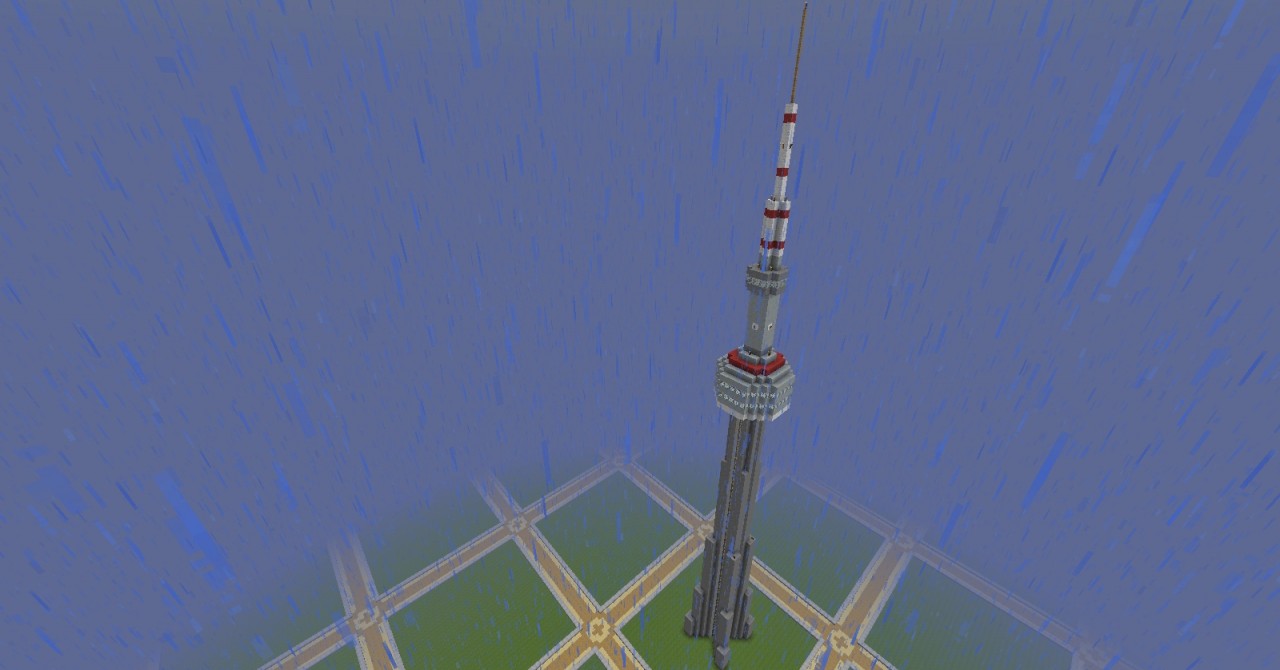 CN Tower, from Toronto Canada Minecraft Project