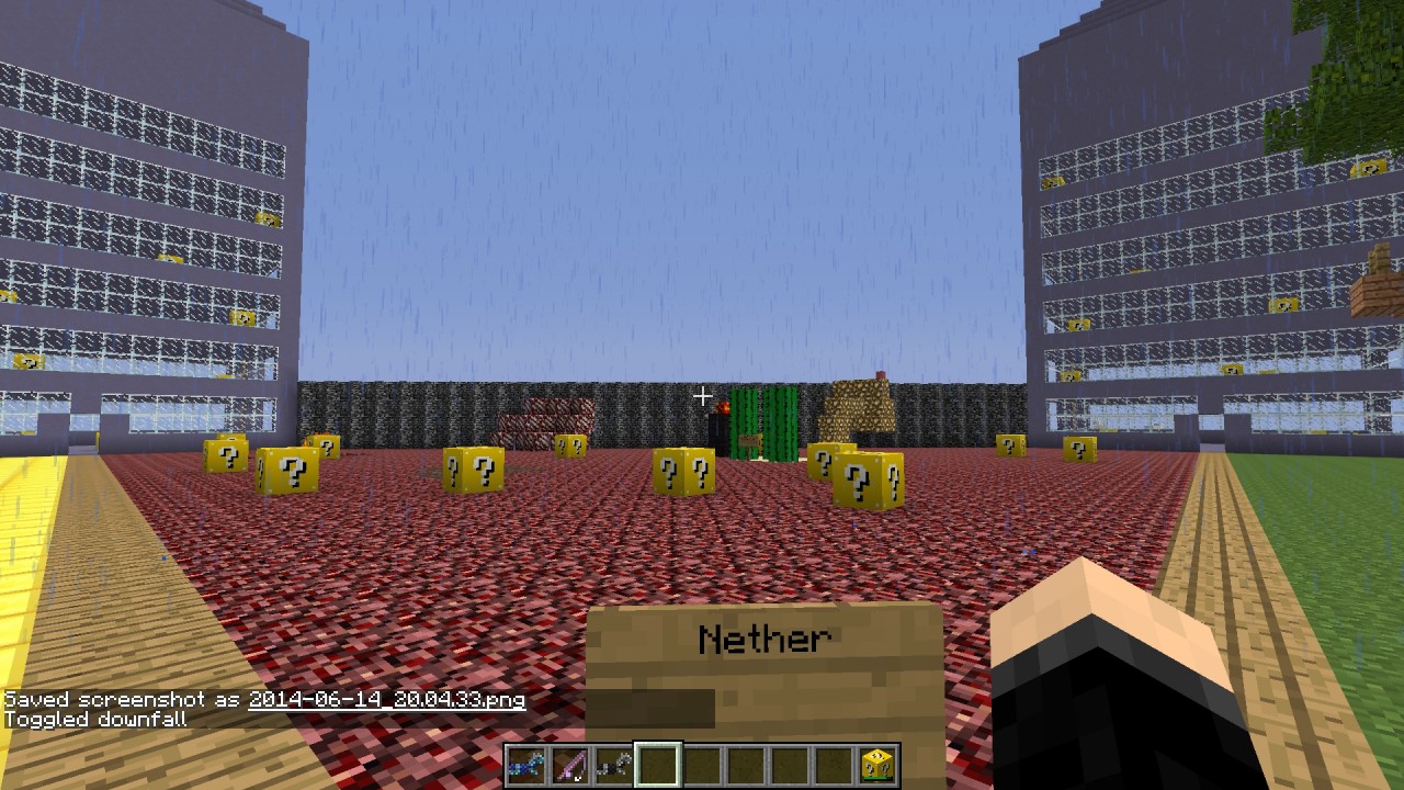 Lucky Block Towers PvP Minecraft Map