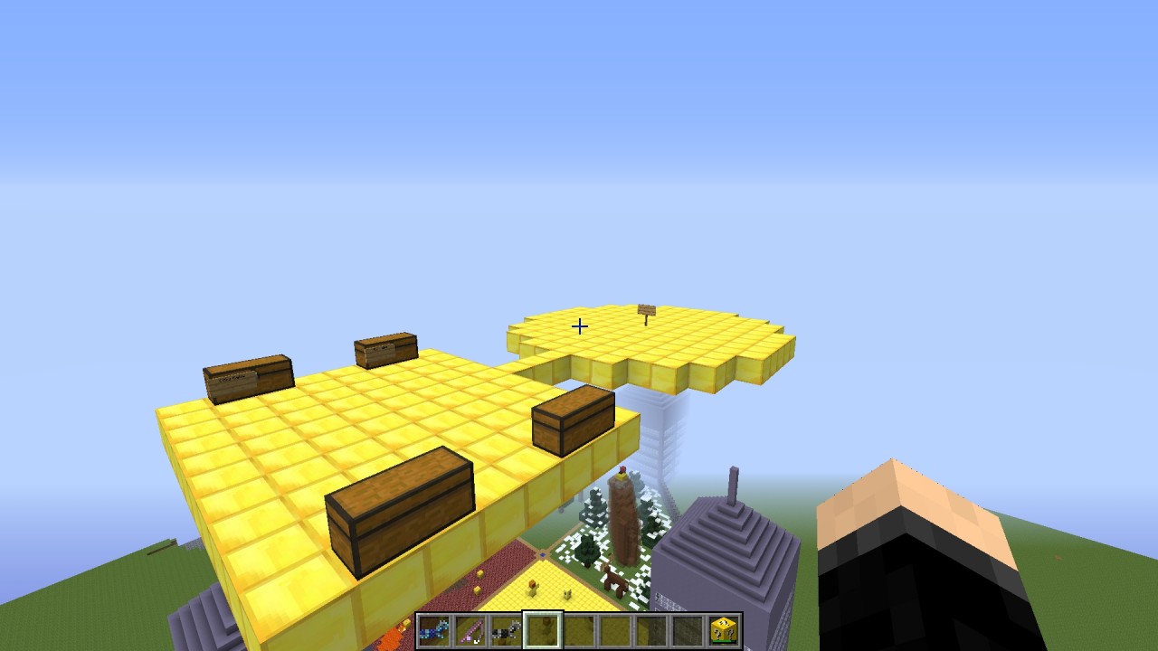 Lucky Block Towers PvP Minecraft Map