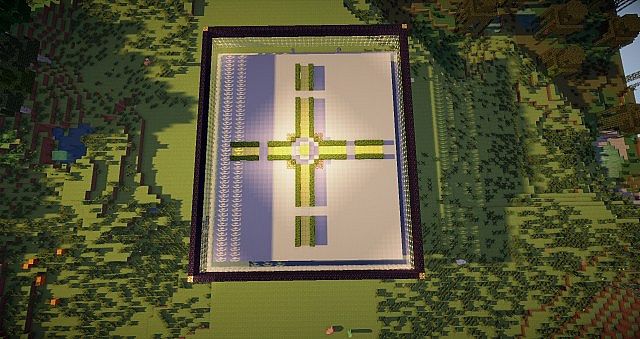 Simple small Square Spawn [BASE] Minecraft Map