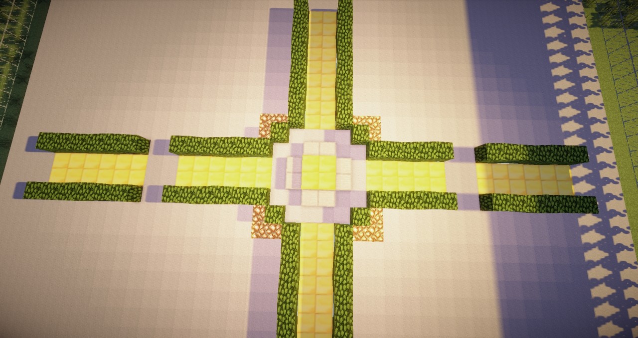 Simple small Square Spawn [BASE] Minecraft Map