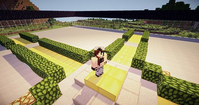 Simple small Square Spawn [BASE] Minecraft Map