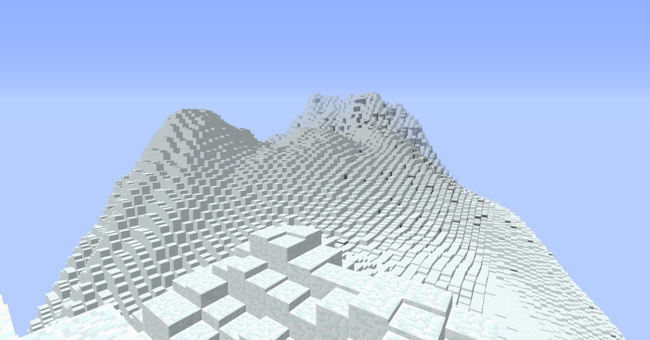 Mountain Range Minecraft Map
