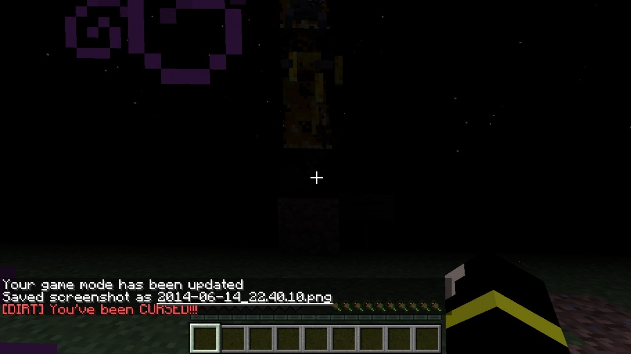 The Cursed Dirt! 1.7+ Minecraft Map