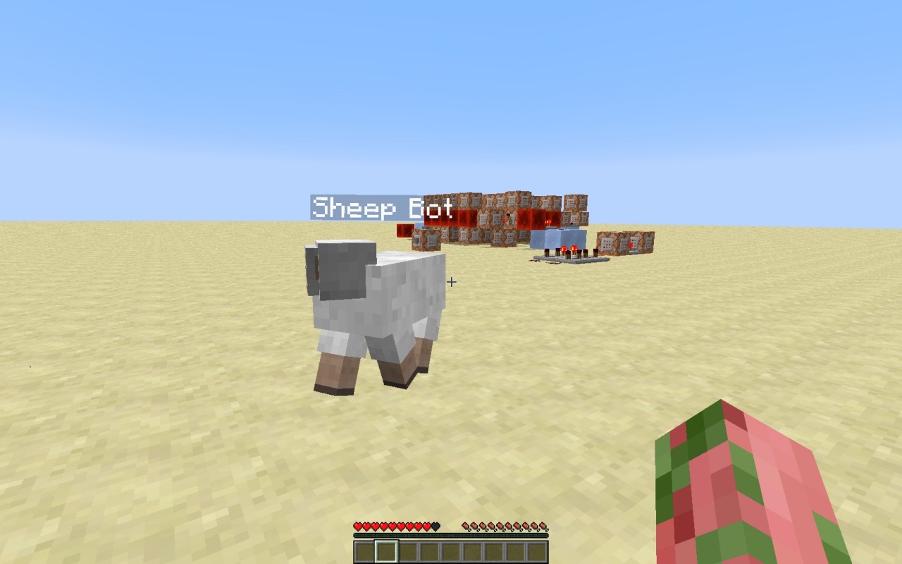 PVP Bot, Fight Evil Sheep! Minecraft Map