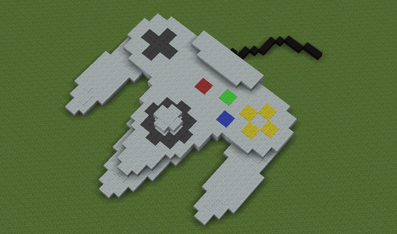 N64 Controller Minecraft Map