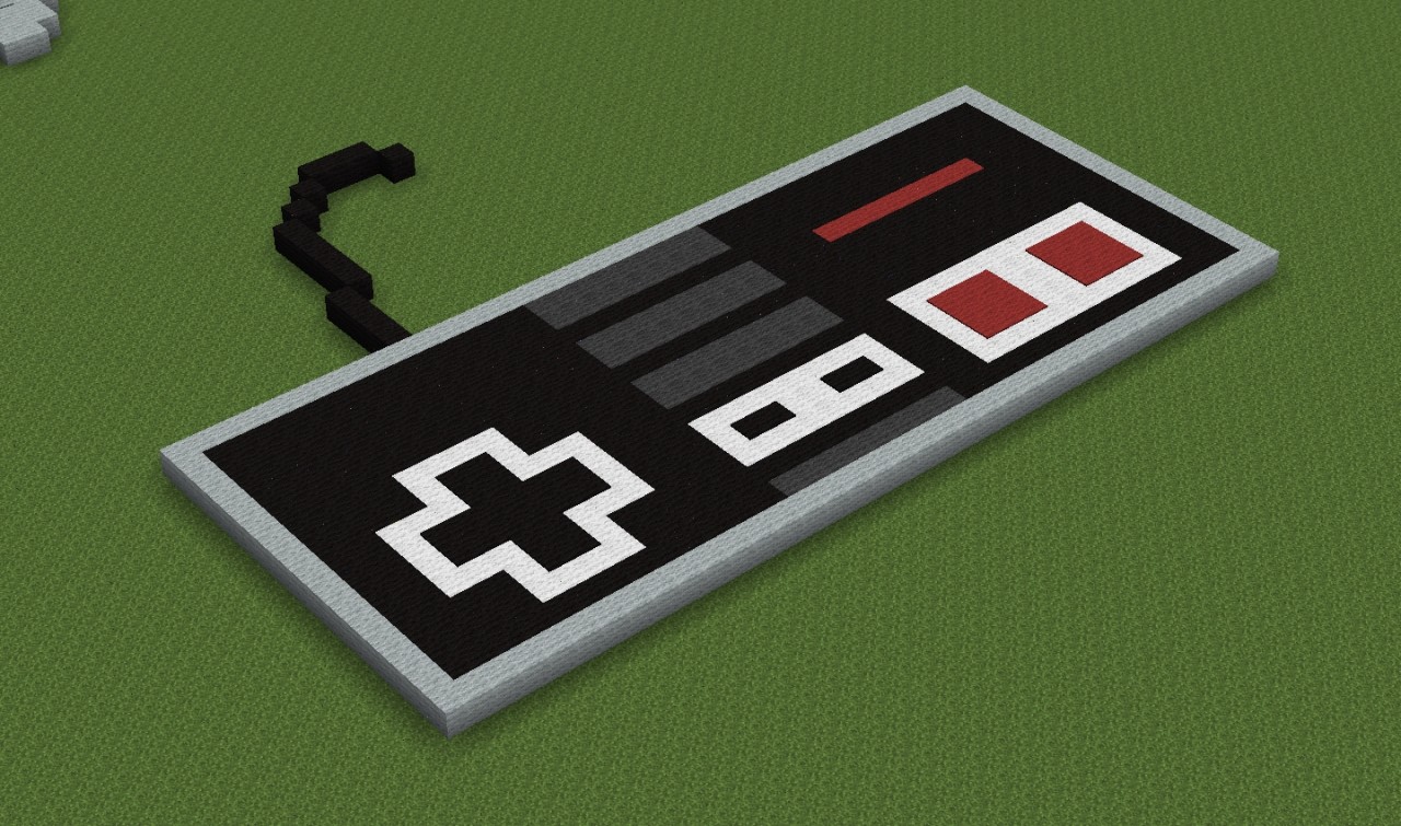 NES Controller Minecraft Map