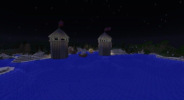 viking seaport and village Minecraft Map