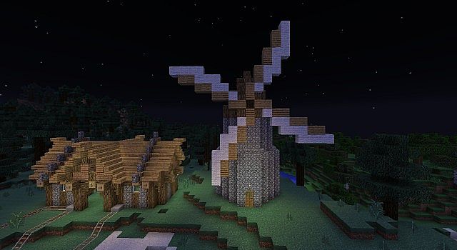 viking seaport and village Minecraft Map