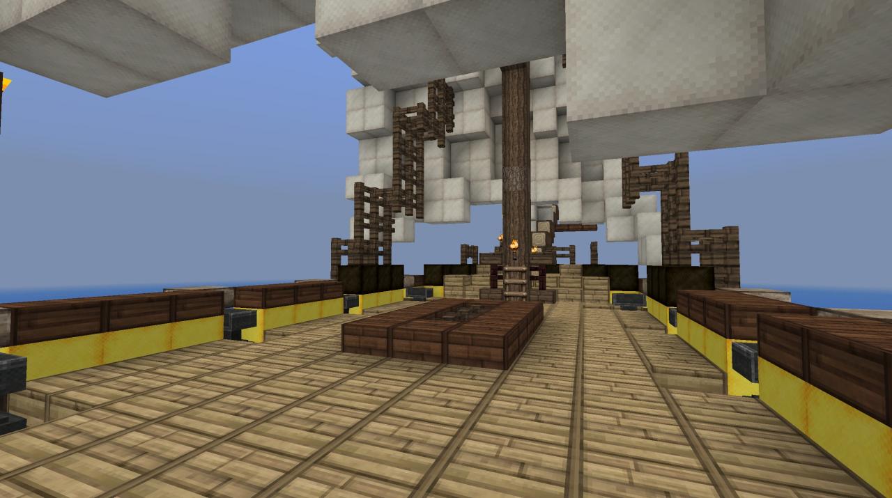 HMS Hammerhead - 12 gun brig Minecraft Map