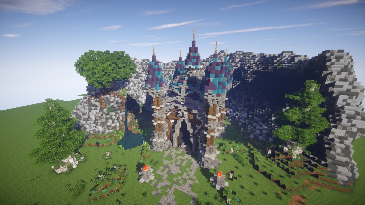 The Lost Palace of Athtar Minecraft Map