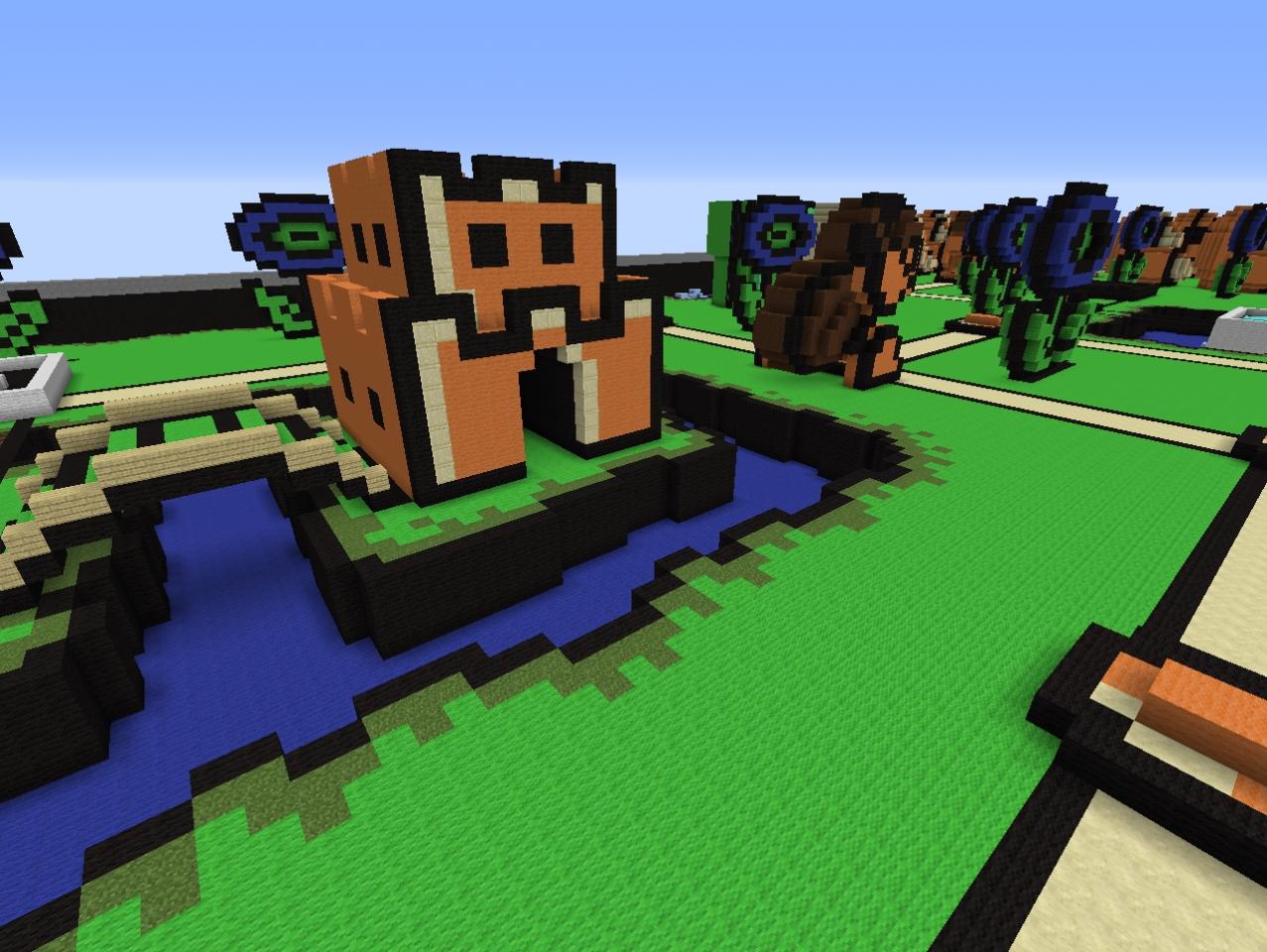 Super Mario 3 Big Island Minecraft Map