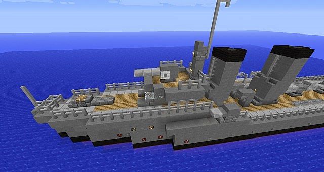 USS Bainbridge (DD-1) Minecraft Map