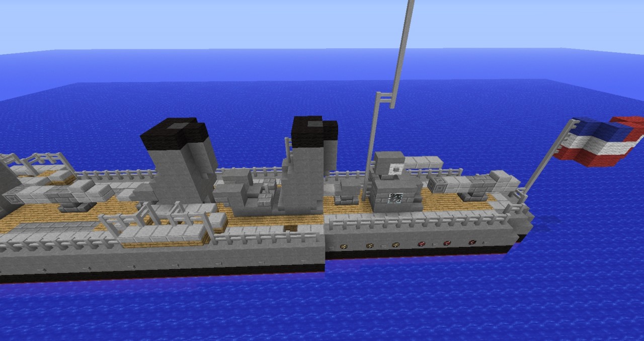 USS Bainbridge (DD-1) Minecraft Map