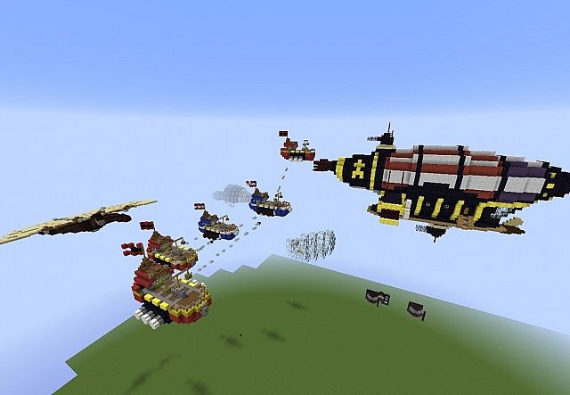 Battle for Columbia - Bioshock Infinite Minecraft Map