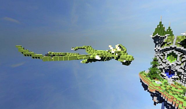 The Floating Palace of Olithar (Deep Academy app) Minecraft Map