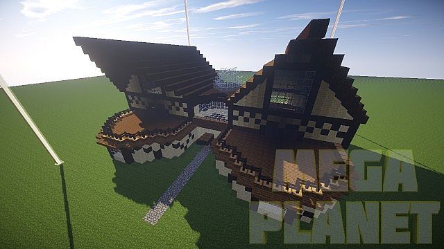 Rustic House | MEGA Planet Minecraft Map
