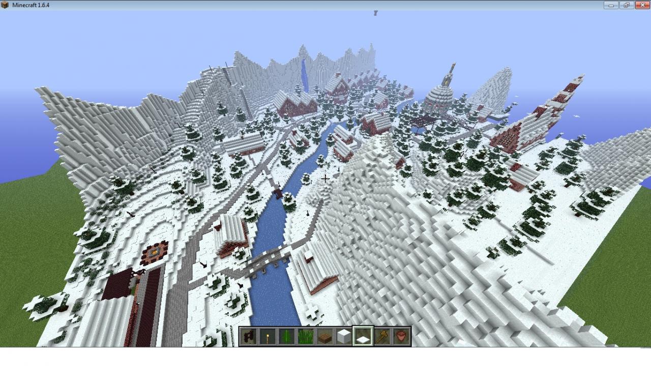 Christmas Village Minecraft Map