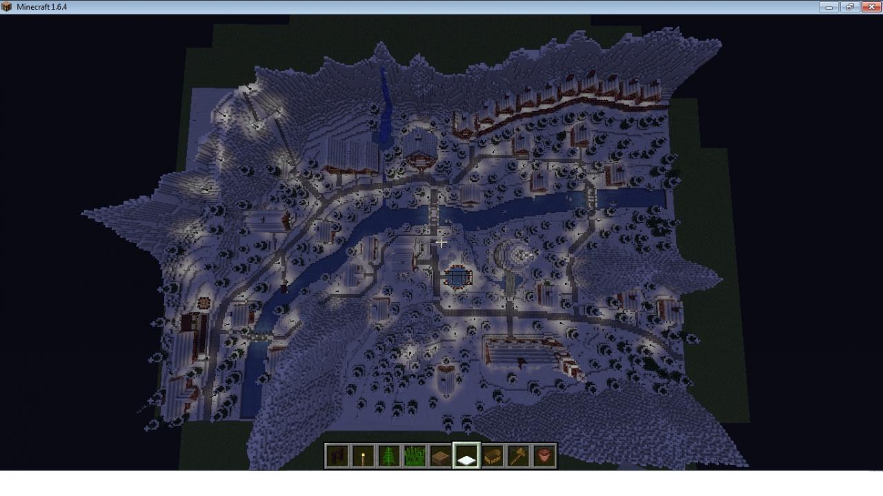Christmas Village Minecraft Map