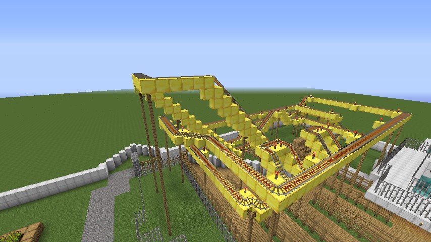 Roller Coaster Minecraft Map
