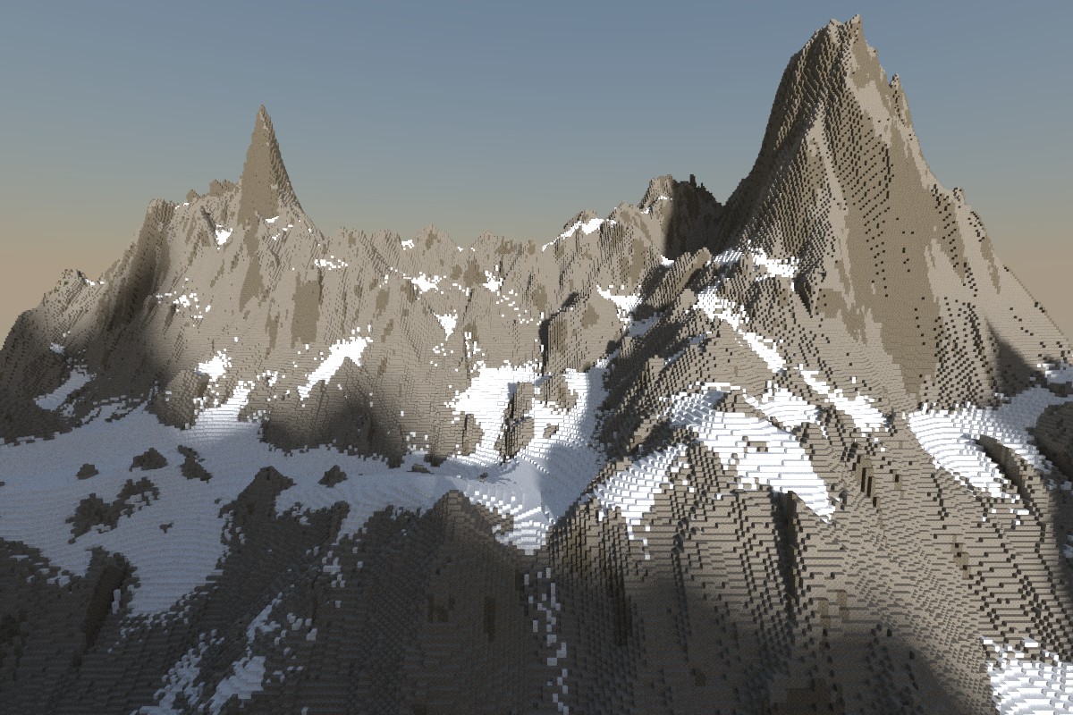 Glacier Valley Minecraft Map