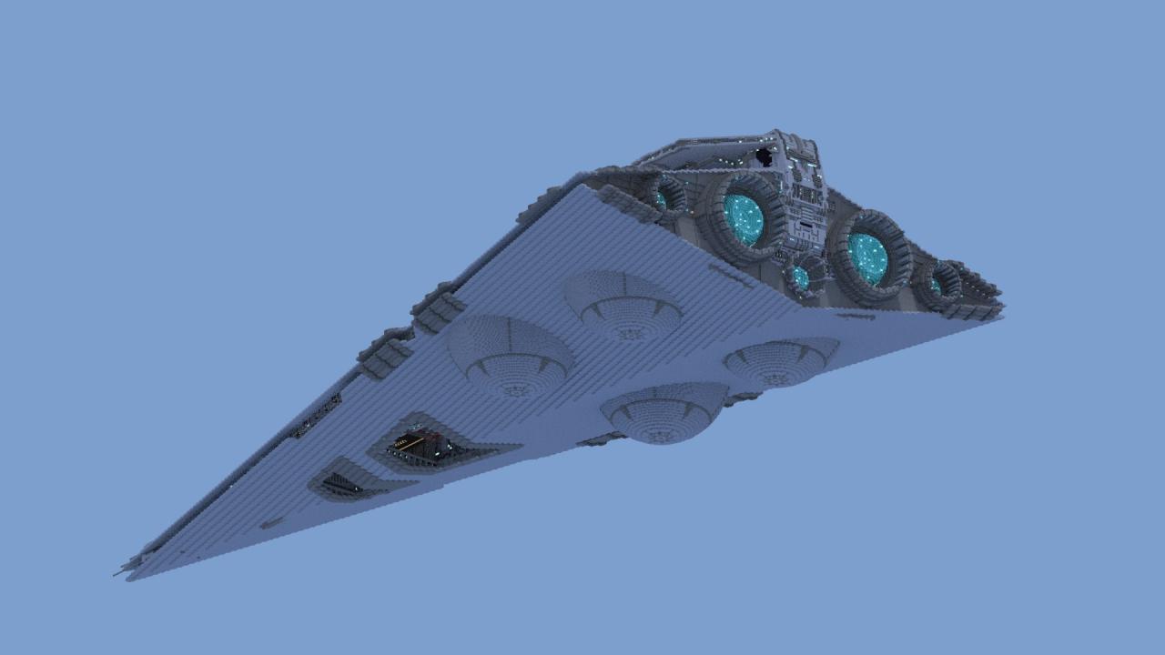 ISD RESTRICTOR (Imperial Interdictor class star destroyer) Scale 1:1 ...