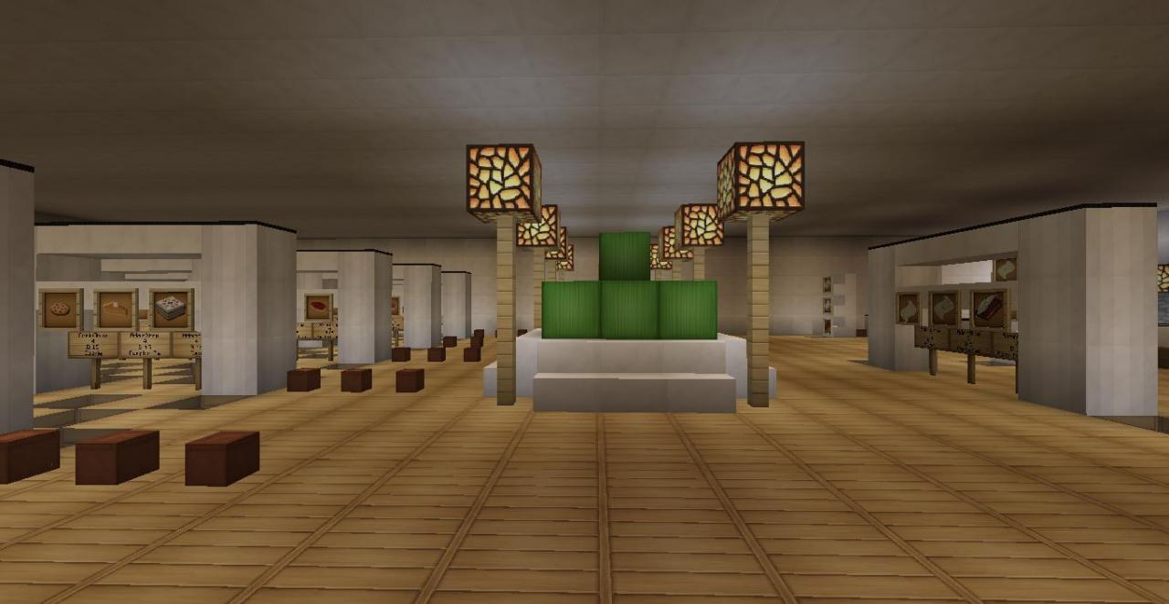 City shop ( grocery market ) Minecraft Map