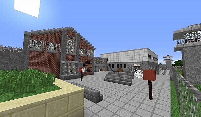 Walking Dead Prison v1.1 Minecraft Map