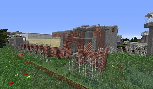 Walking Dead Prison v1.1 Minecraft Map